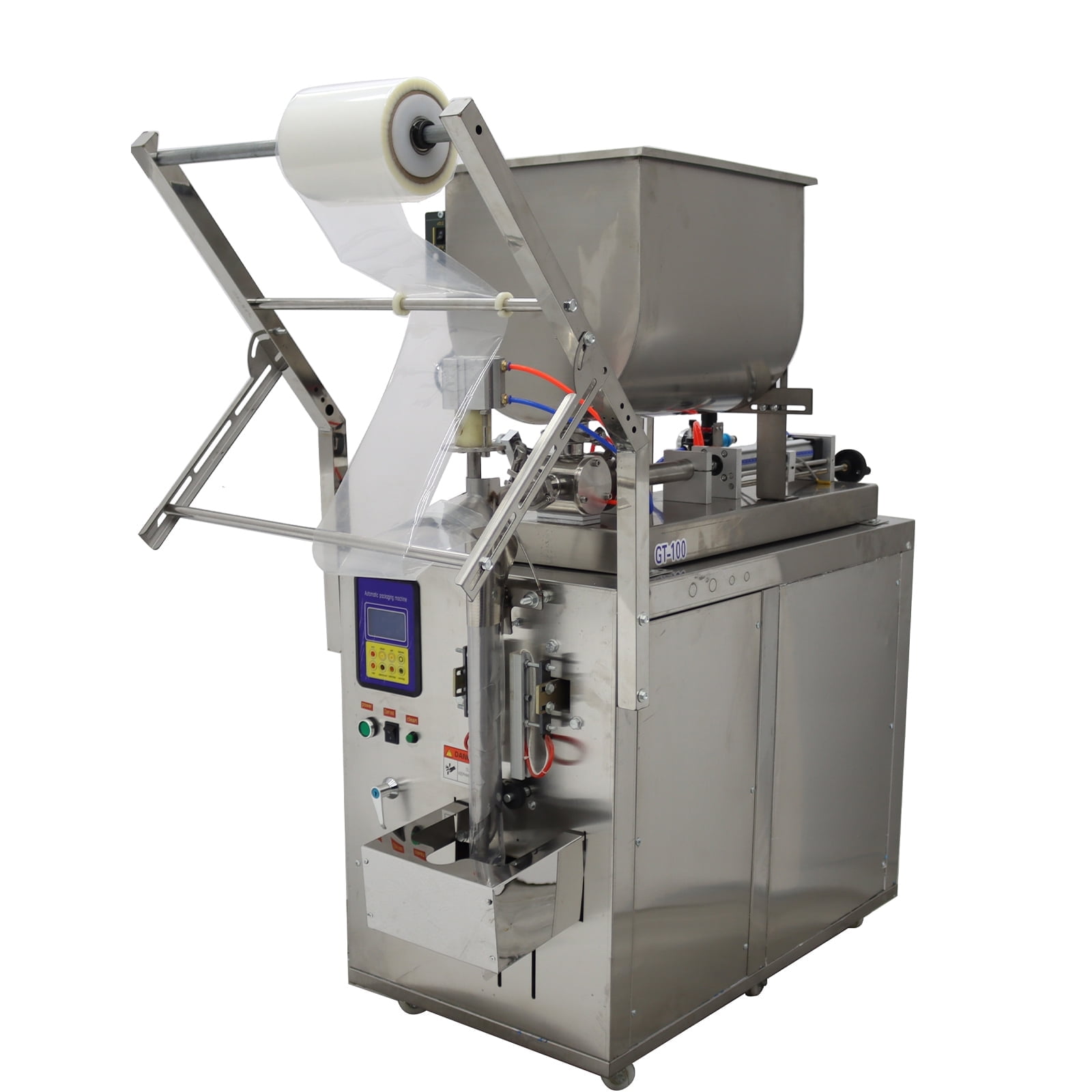 10-100ml Automatic Quantitative Filling Machine Liquid Paste Packaging ...