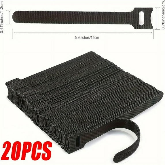 10-100pcsReleasable Cable Organizer Ties Mouse Earphones Wire ...