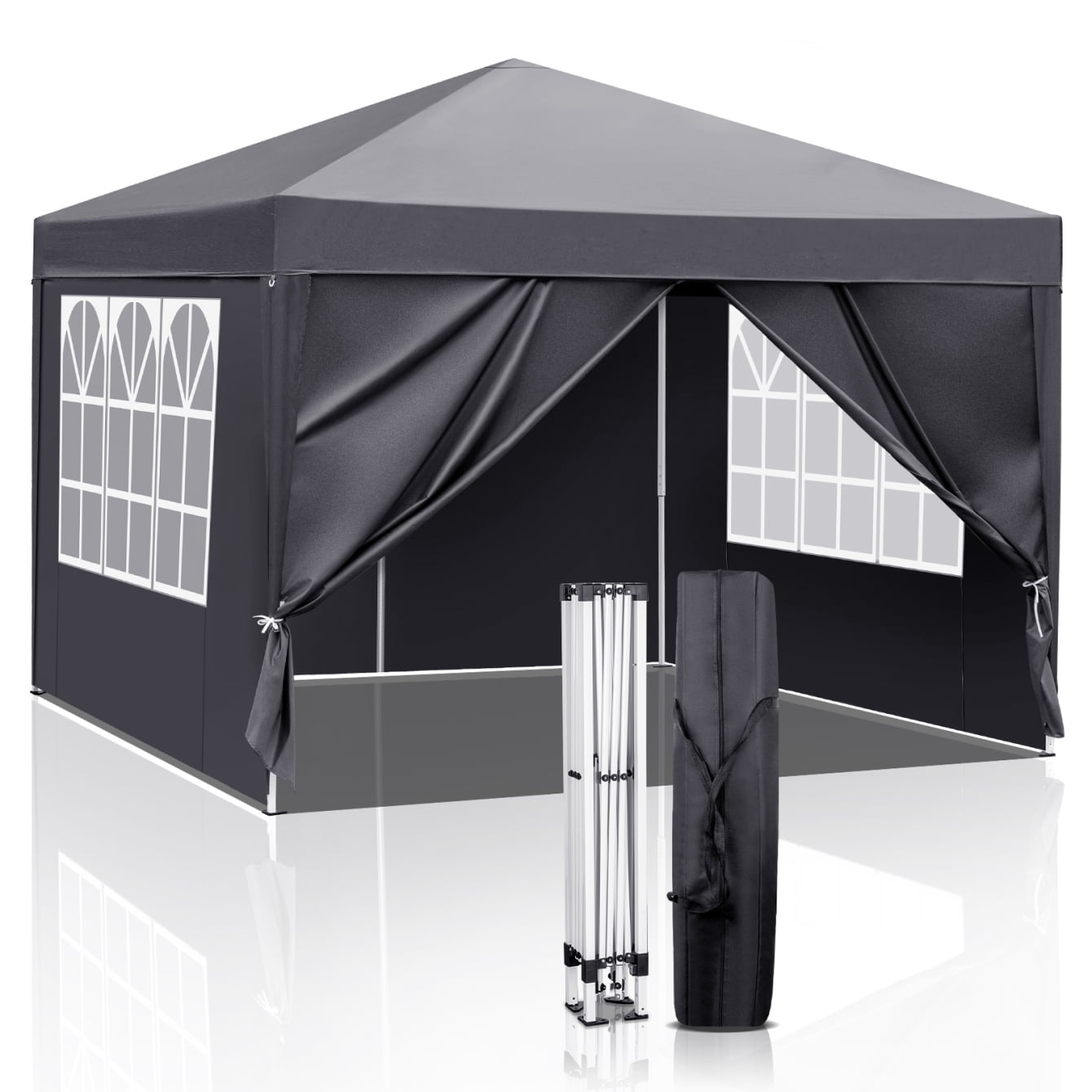 10*10Ft Outdoor Canopy With Two Doors and Two Windows, Practical ...