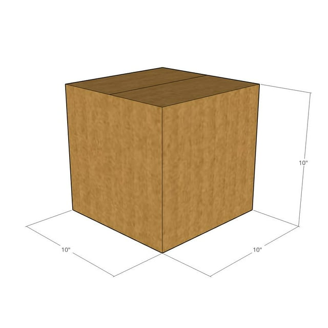 10 -10x10x10 Corrugated Boxes -New for Moving or Shipping Needs ...