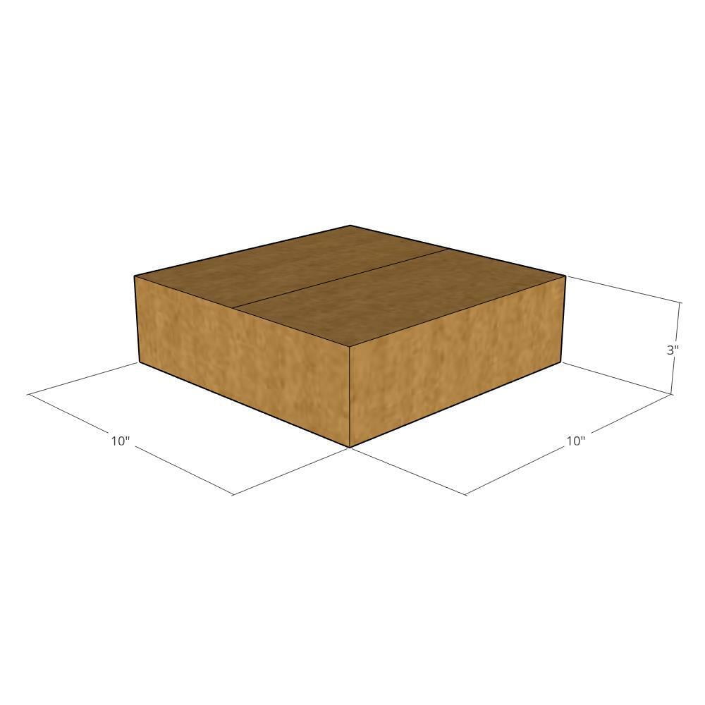 10 -10x10x3 - 32 ECT Corrugated Boxes -New for Moving or Shipping Needs ...