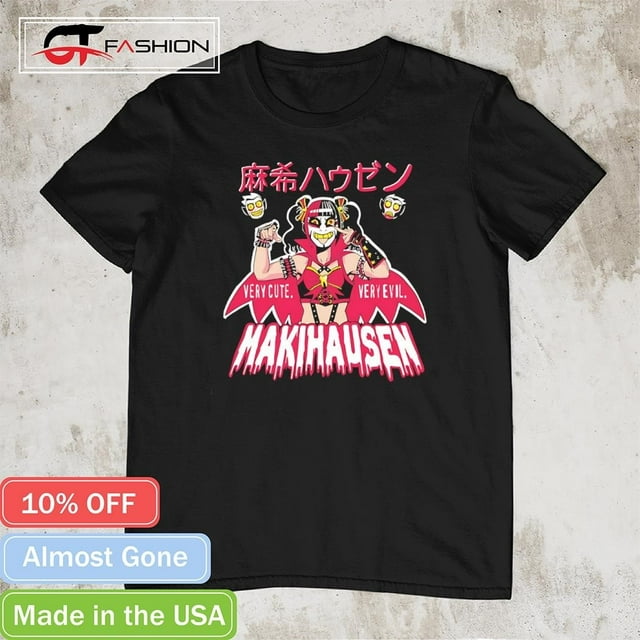 10-11 @ 12pm Et Maki Itoh Makihausen Anime Shirt - Walmart.com