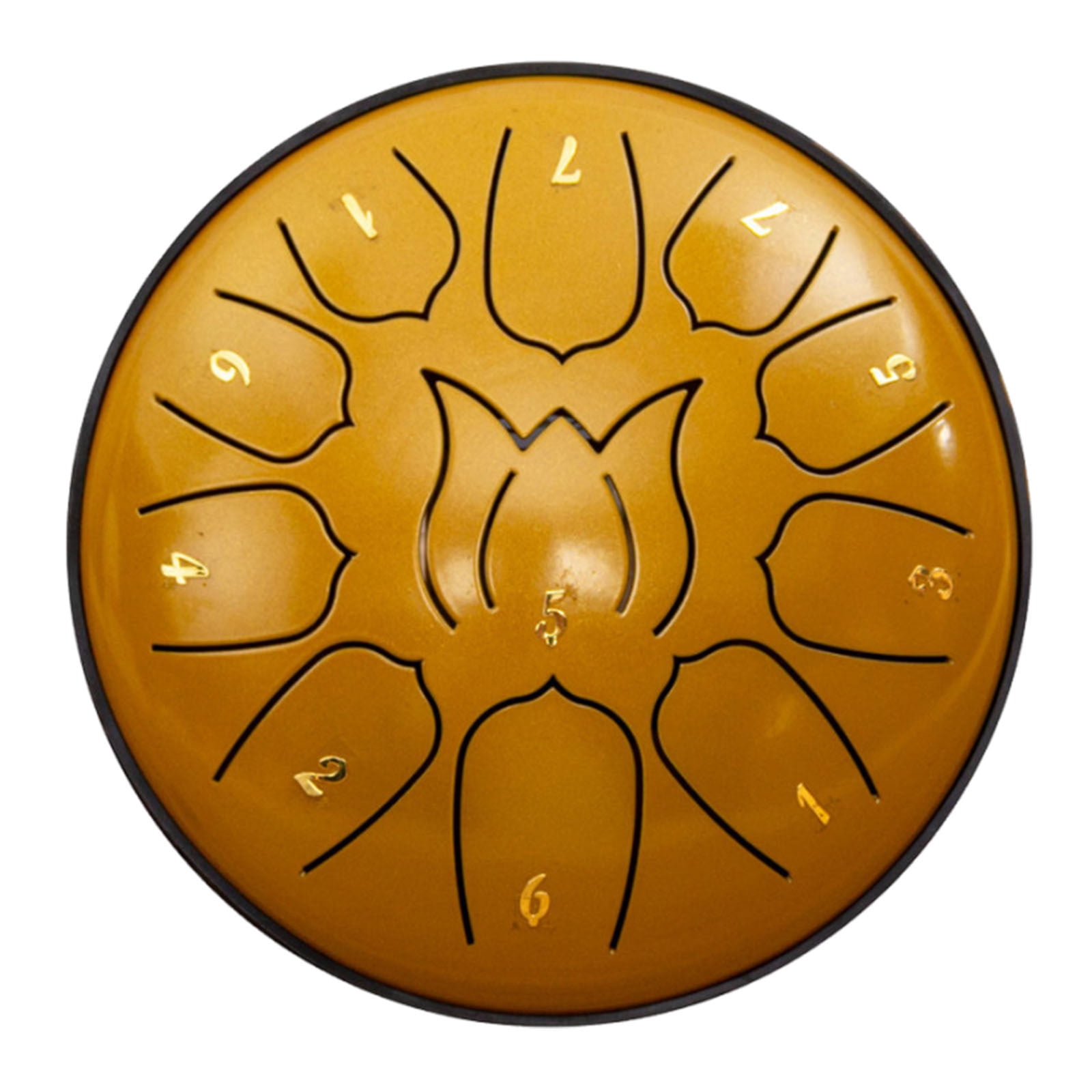 Under 10, 11-Tone Hand Drum, 6-Inch Diameter, Wooden Construction ...