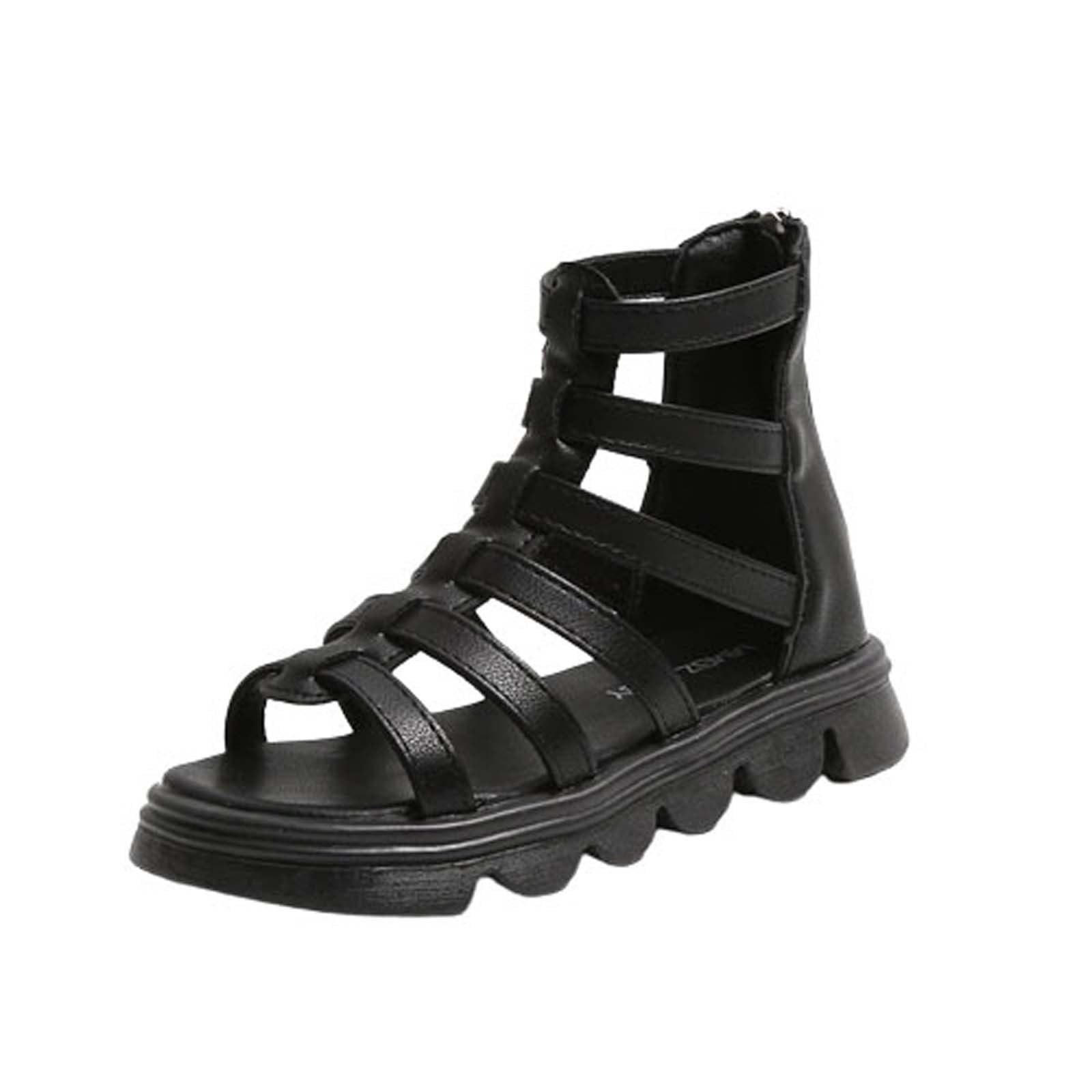 10-11 Years Toddler Girls Gladiator Sandals Little Girl Summer Open Toe ...