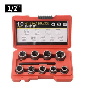 OEMTOOLS 25276 6 Pack Crank Bolt Socket Set, Metric Deep Socket Set ...