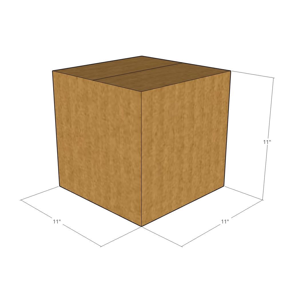 10 Single Wall Recycled Cartons, 11x11x11 Corrugated Boxes - New for ...