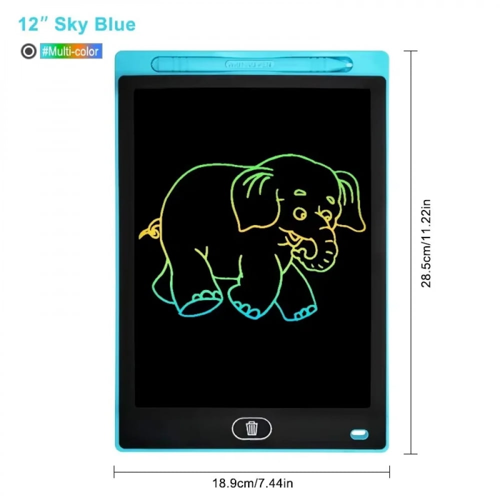 10/12/16 inch LCD Writing Tablet Drawing Board Montessori Educational ...
