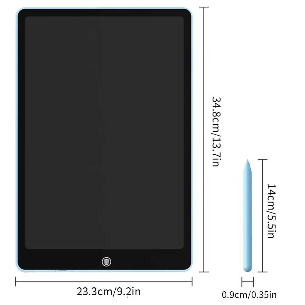 10/12/16 inch LCD Writing Tablet Drawing Board Montessori Educational ...