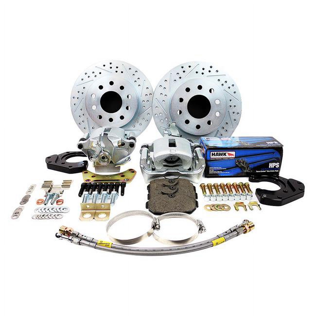 10 & 12 Bolt Legend Series Rear Disc Brake Kit with Non-Staggered ...