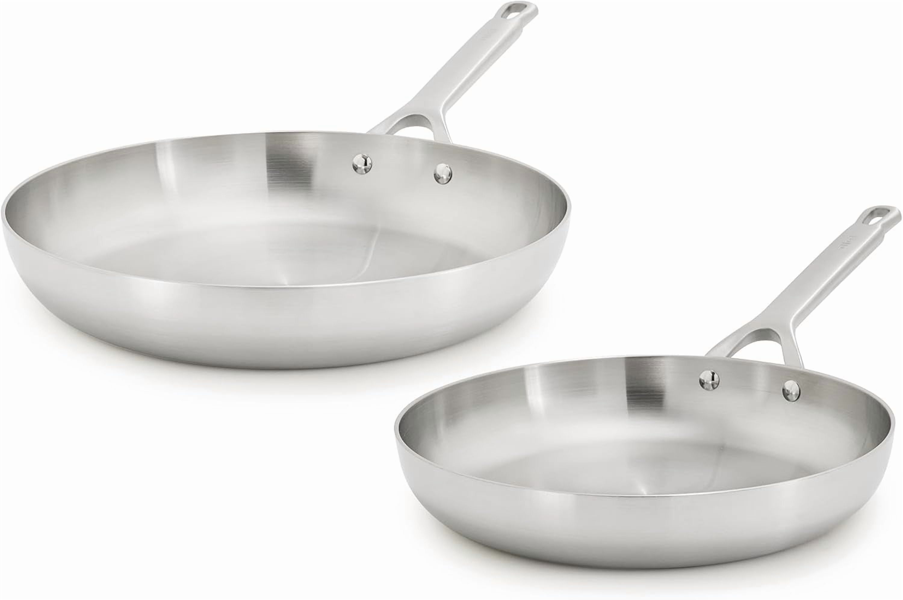 10” & 12” Frying Pan Skillet Set, Induction Compatible, Durable ...