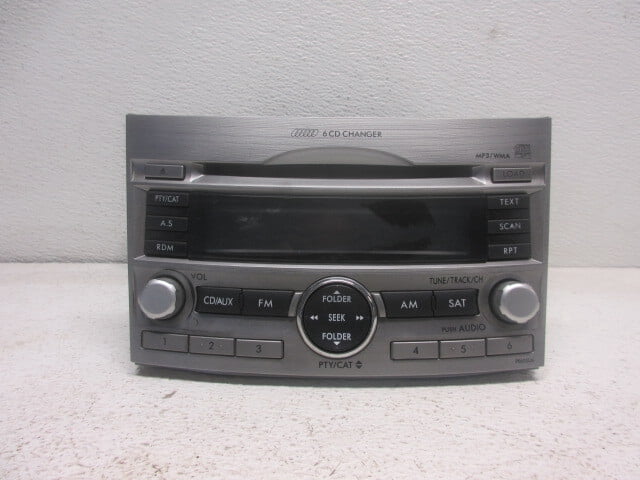 Pre-Owned 10-12 Subaru Legacy AM FM CD Radio Receiver OEM LKQ - Verify ...
