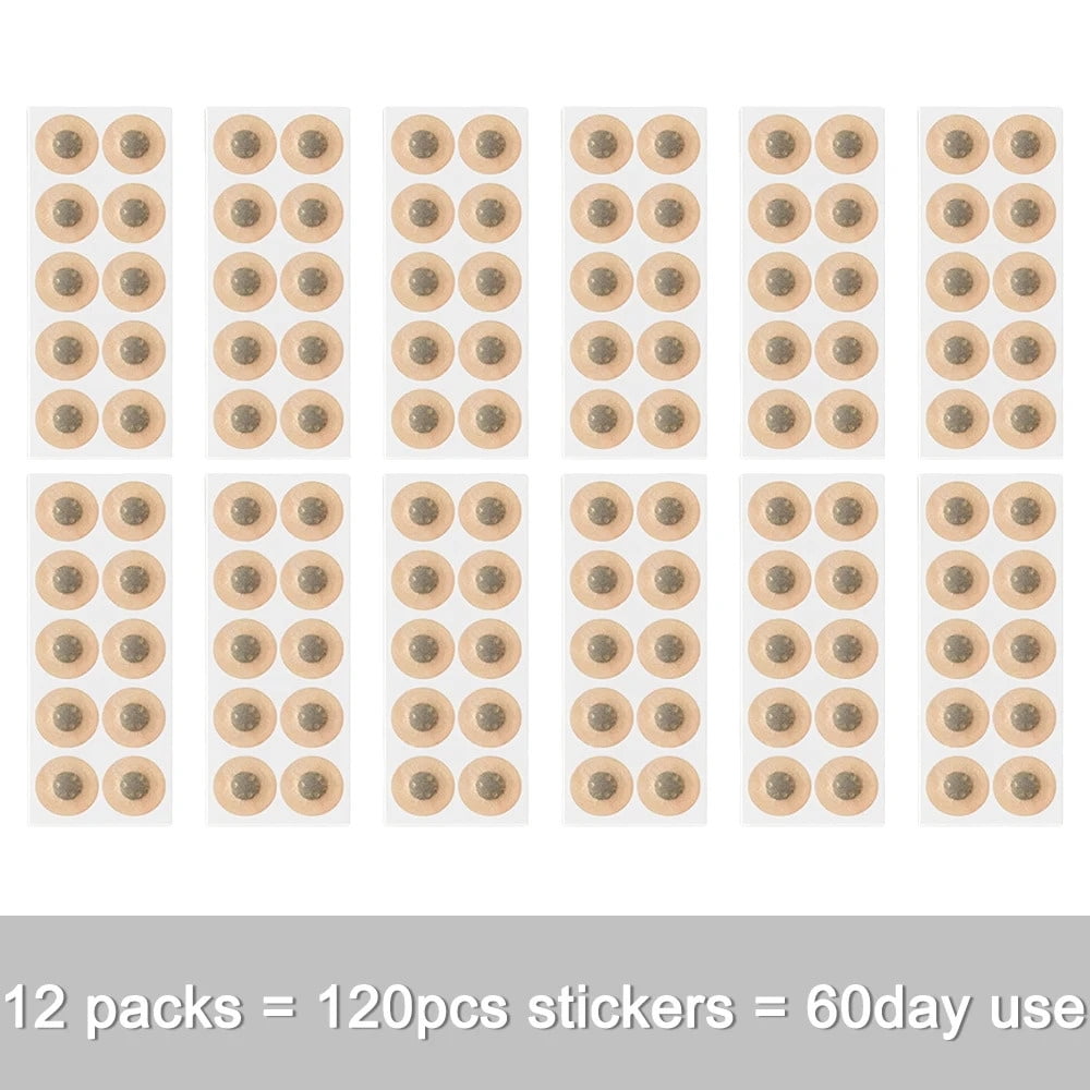 10/120pcs Magnetic Nose Strips Pack Of Anti Snoring Nose breathe Strips ...