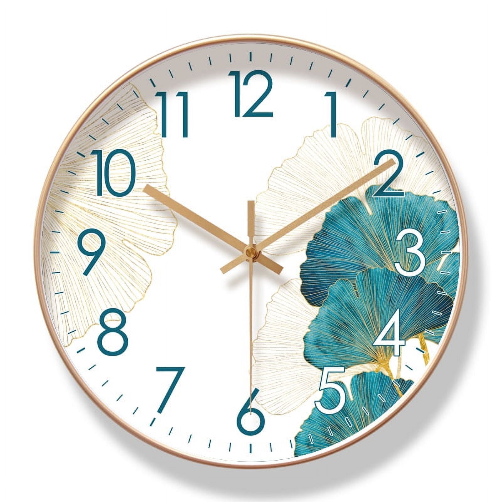 10/12Inch Wall Clock for Living Room Simple Clocks Fashion Home Clock Wall Watch Silent Sweep ...