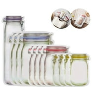 Hefty Baggies Plastic Food Storage and Sandwich Bags, Snack Size with ...