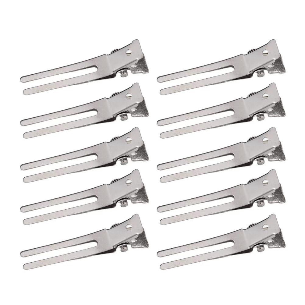 10/12pcs Double Plug Duckbill Clip Diy Hair Clips Accessories Hair Cl ...