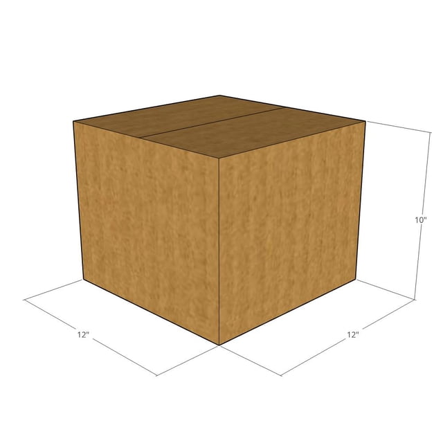 10 -12x12x10 Corrugated Boxes -New for Moving or Shipping Needs ...