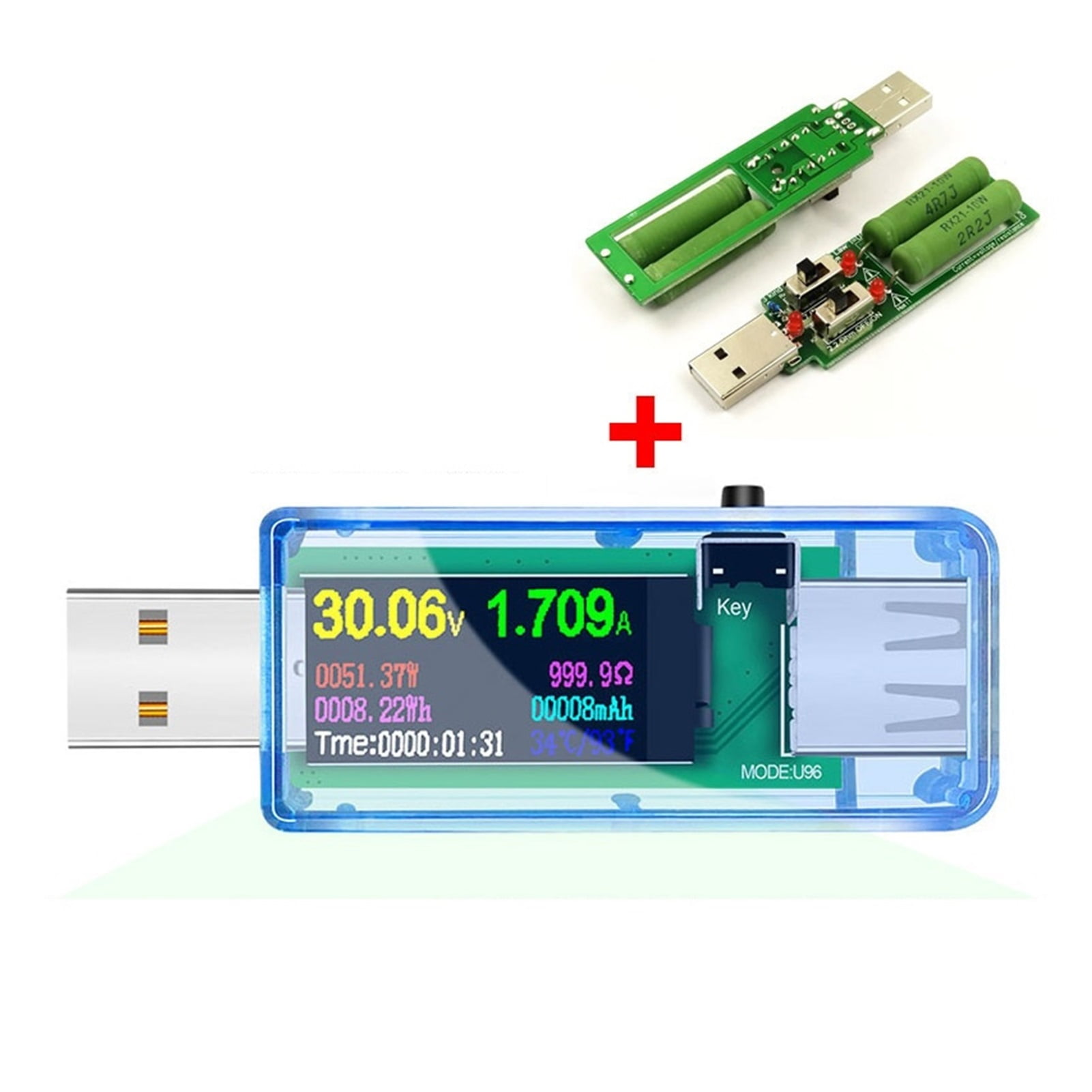 10/13 in 1 USB Tester Current Voltage Indicator Electric Ammeter Power ...