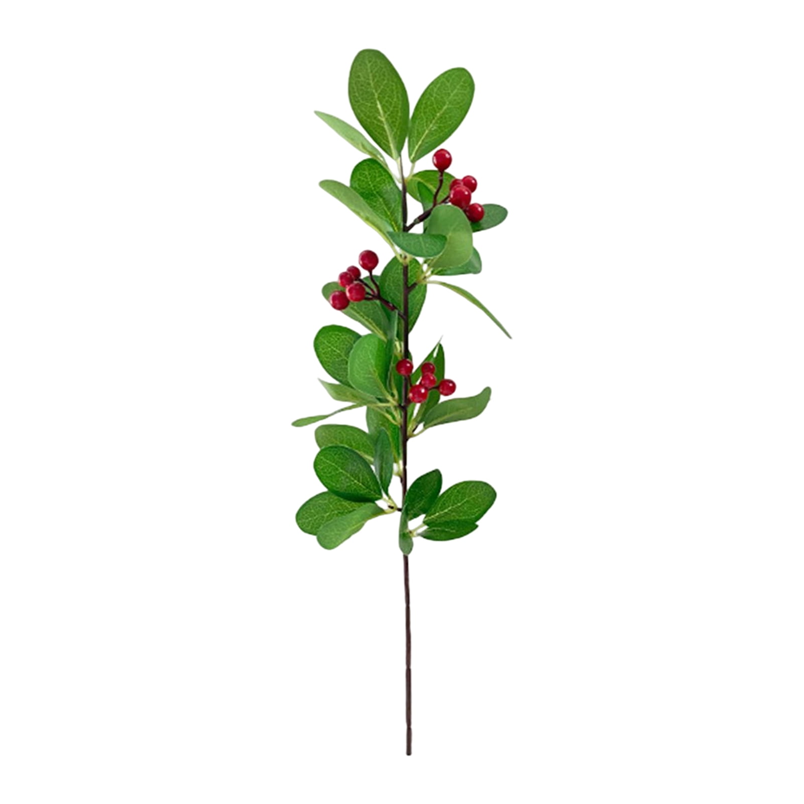 10/13 Forks Artificial Berry Stem Fake Berries with Leaves Plants for ...