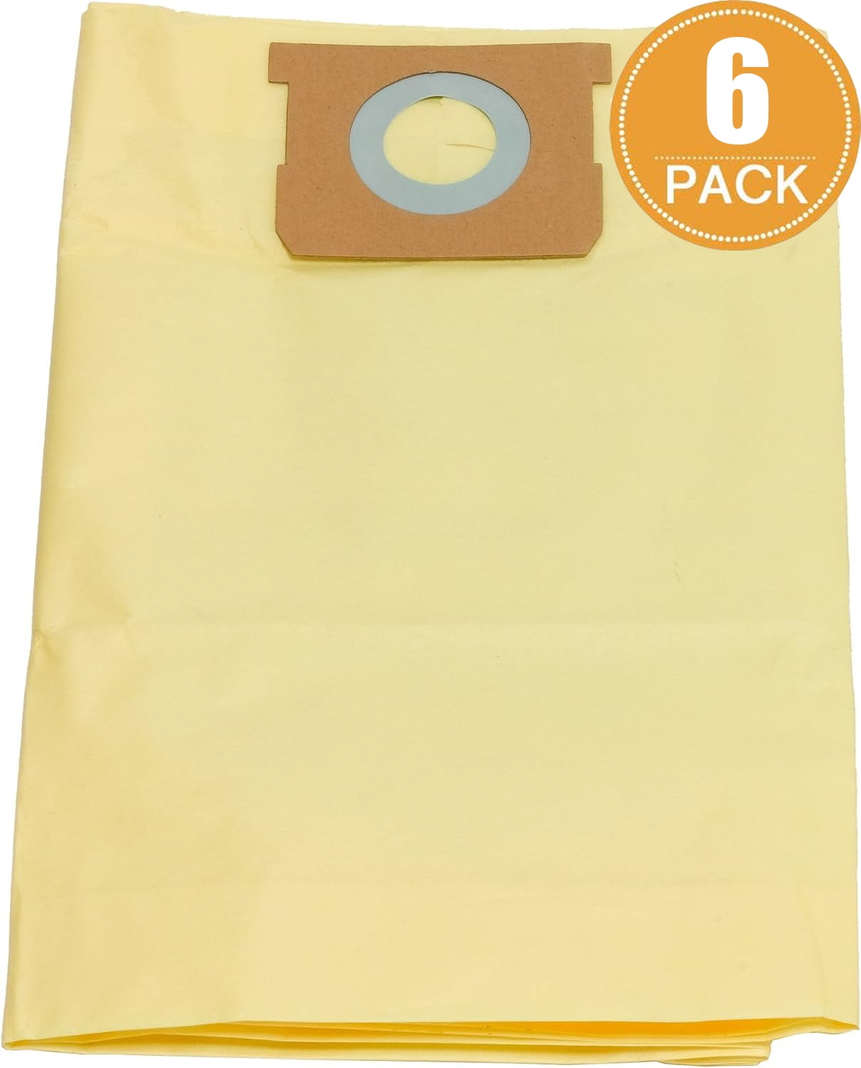 10-14 Gallon High Efficiency Collection Bag, 6-Pack, Fits Shop-Vac 10 ...