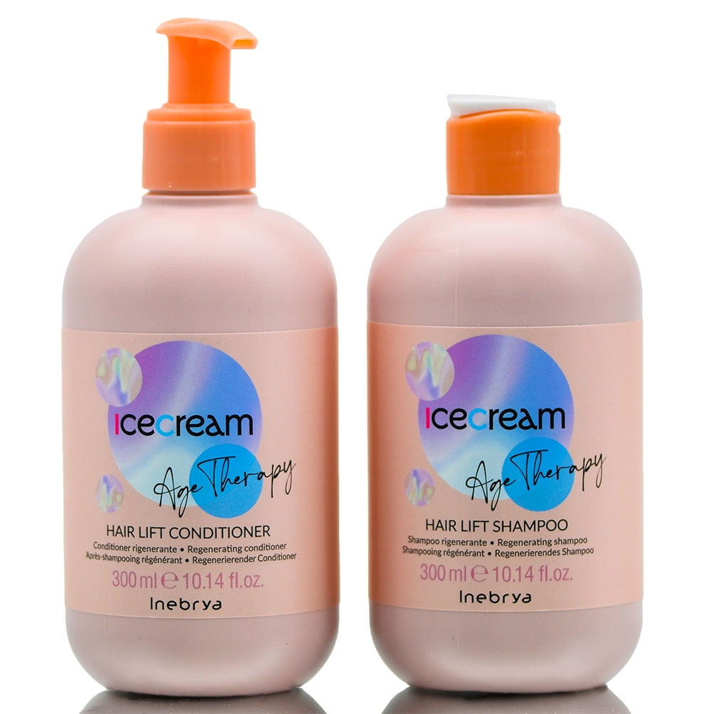 {10.14 oz} Inebrya Ice Cream Age Therapy-Hair Lift Kit - Shampoo ...