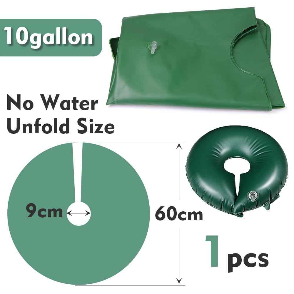 10/15/25 Gallon PVC Tree Watering Bags Self Watering Device Slow ...