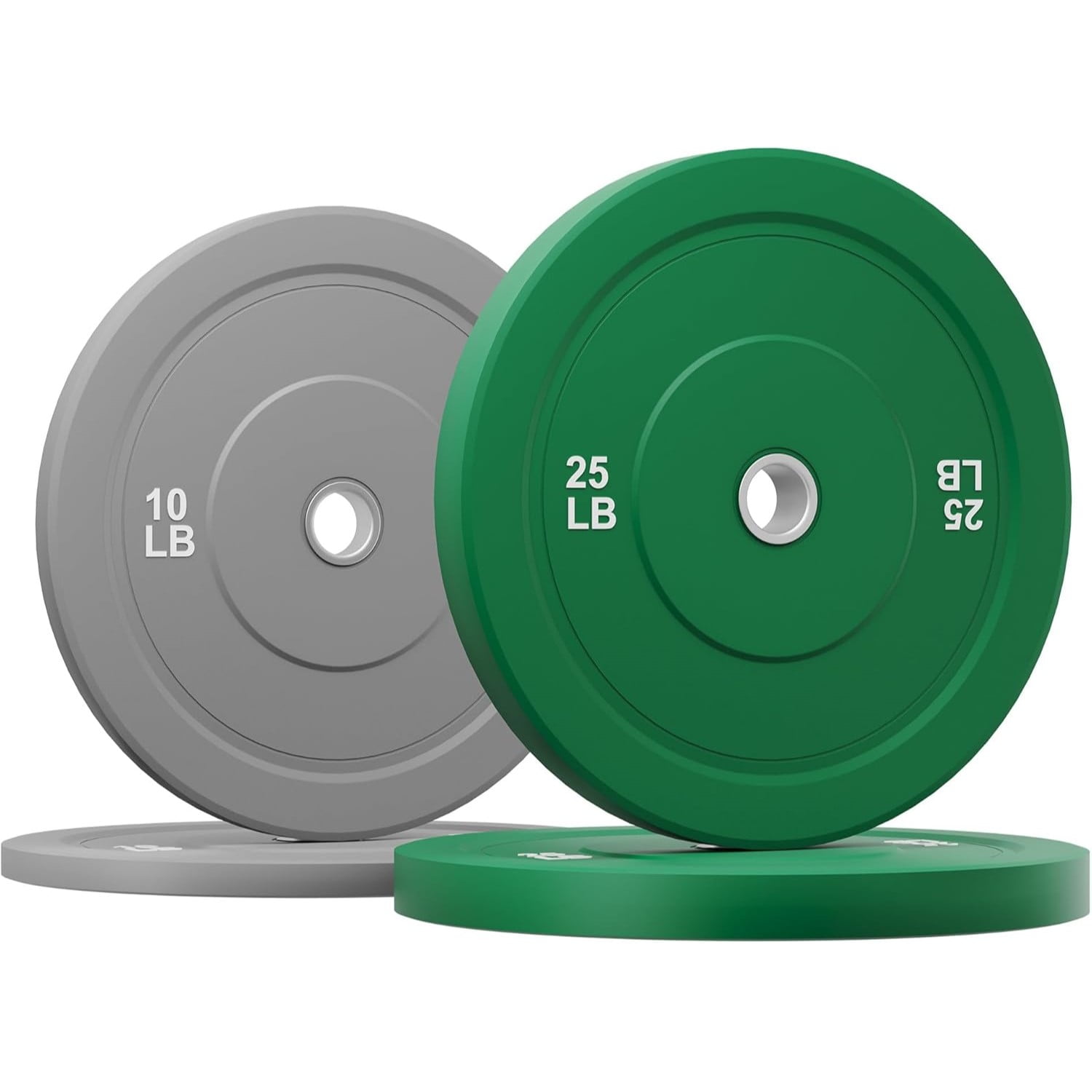 10/15/25 lb Colored Bumper Weight Plates Olympic Weight Plate Set ...