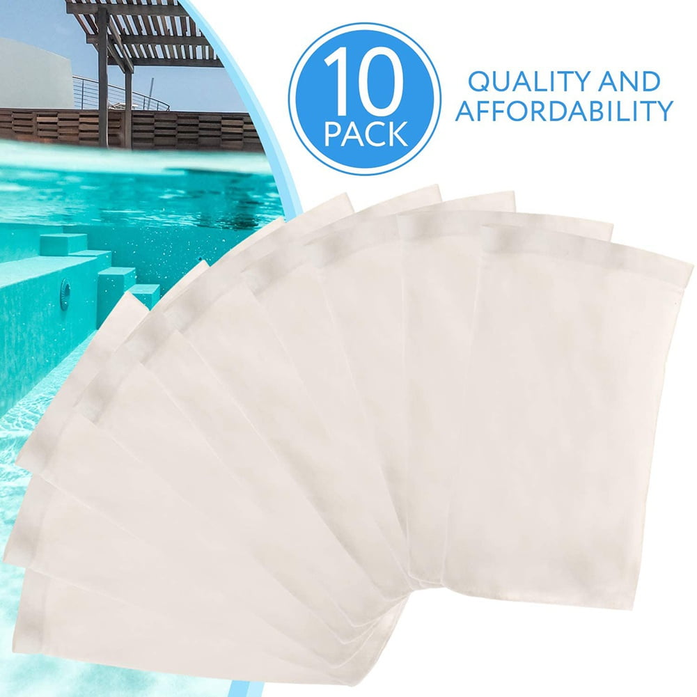 10/15/30-Pack of Pool Skimmer Socks - Excellent Savers for Pool Baskets ...