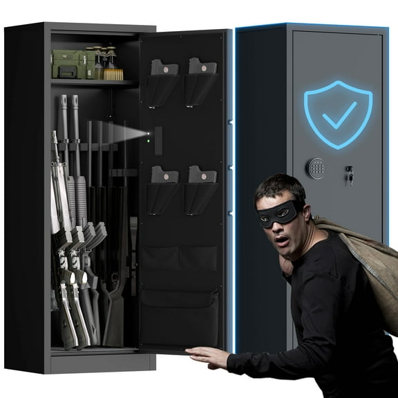 Stack-on 15 in. Steel Ammo Storage Locker, Secure Handgun Box, Pistols ...
