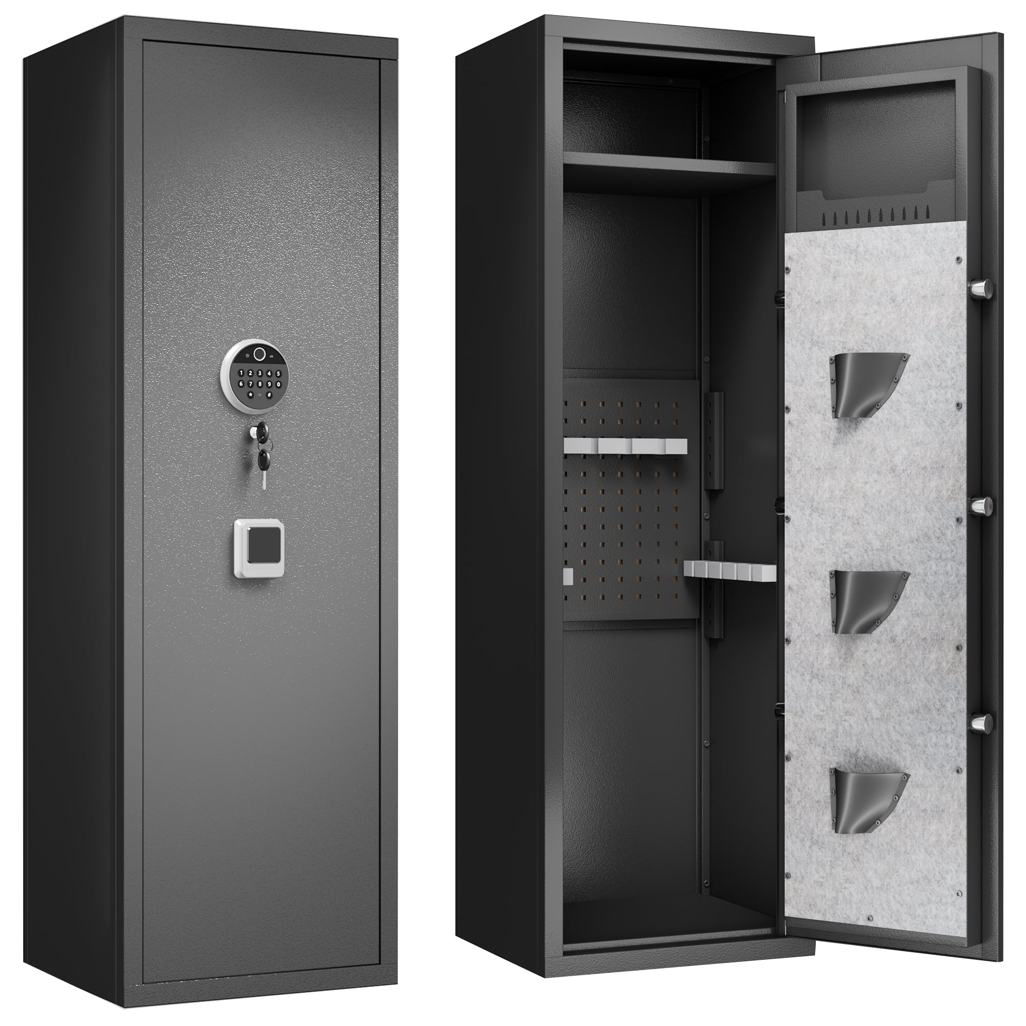 Customer reviews for 10-15 Large Gun Safe Cabinet with 3 Pistol Pouches ...