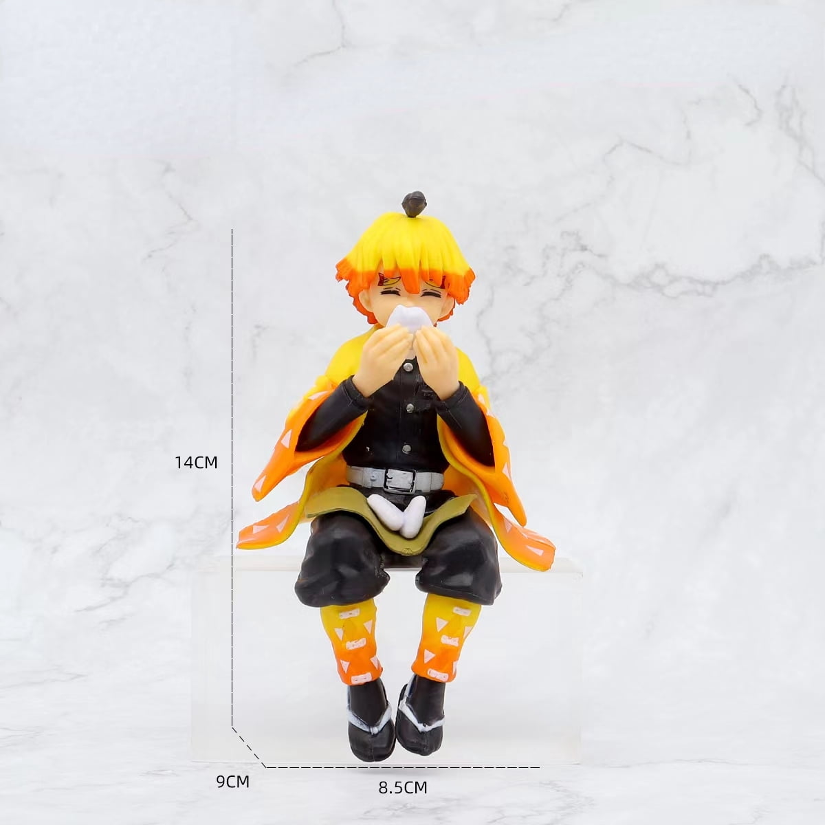 10 - 15 cm. Anime character sitting pose figure PVC model doll ...