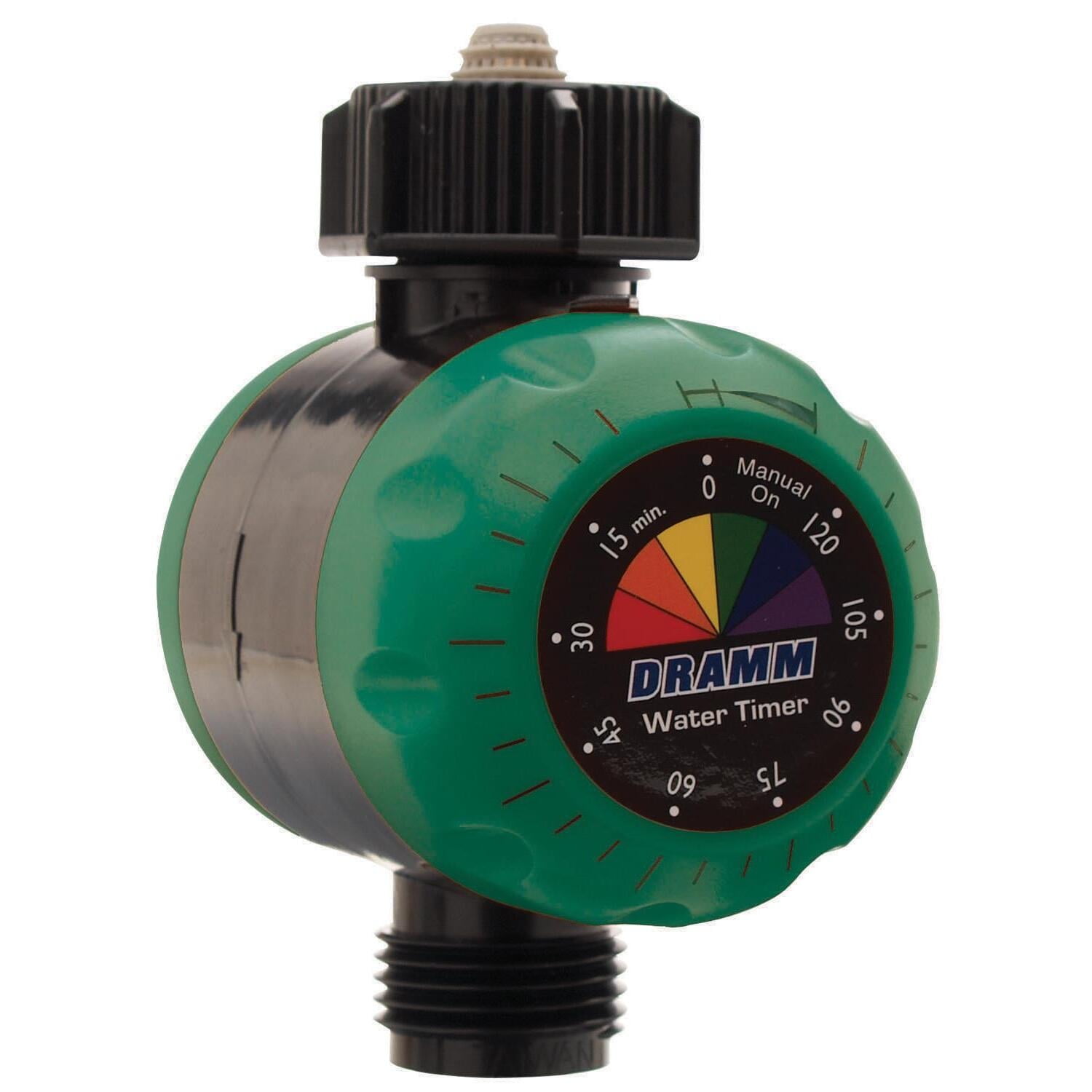 Dramm 10-15044 Premium ColorStorm Mechanical Water Timer – Green - 6 ...