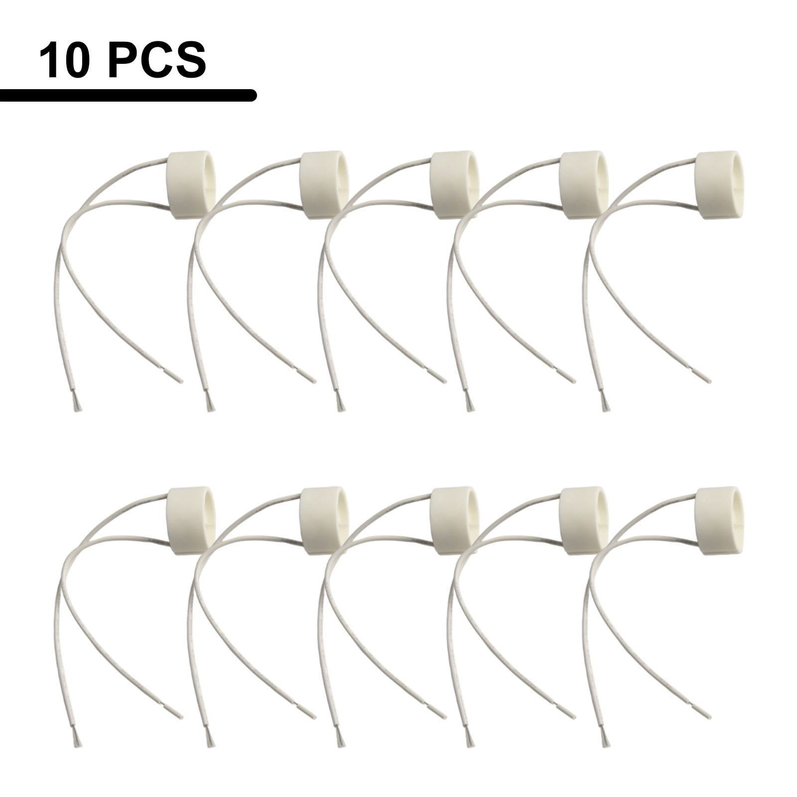 10-15pcs GU10 Lamp Holder Socket Connector Downlight fitting Wire 150mm ...