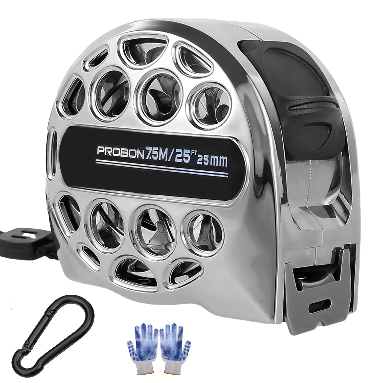 10/16/25ft Stainless Steel Measuring Tape, Measuring Double Sided ...