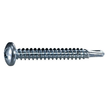 Uxcell 4mmx16mm Metal Flat Head Sheet Phillips Self Tapping Drilling Screws (50- Pack) - Walmart.com
