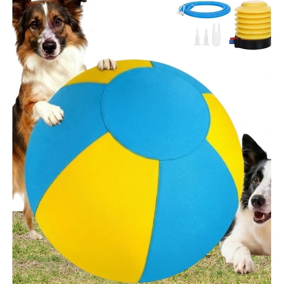 10/18/22" Calming Jumbo Ball for Dogs Durable Tear-Durable Tear ...