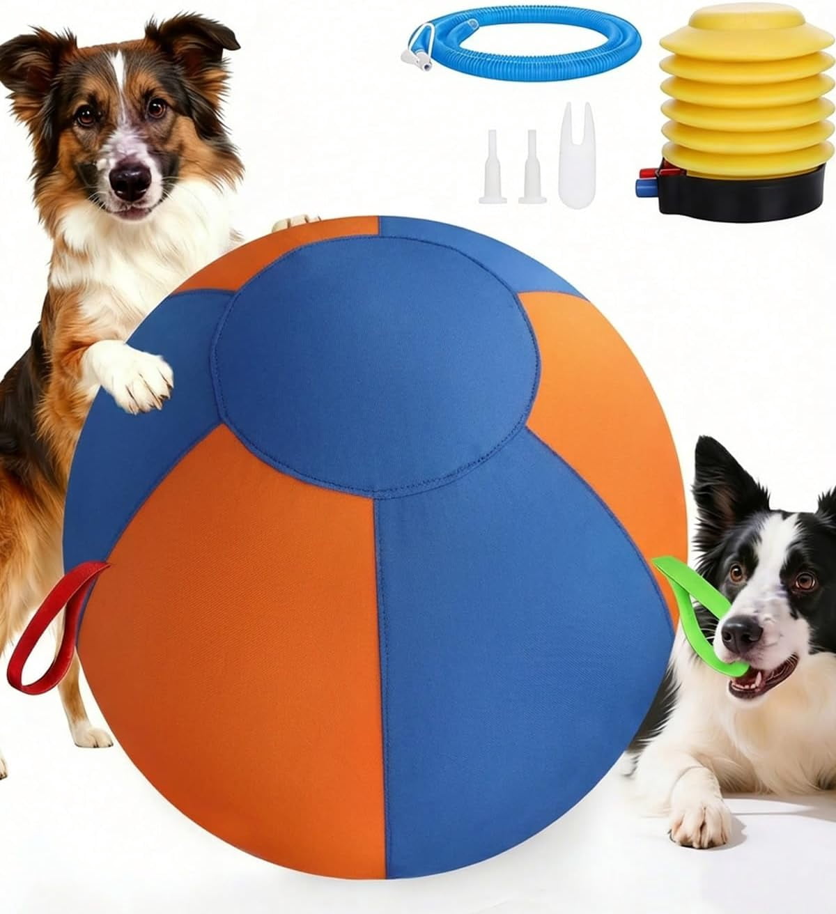 10/18/22" Calming Jumbo Ball for Dogs Durable Tear-Resistant Inflatable ...