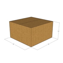 uBoxes 12 Premium Medium Moving Boxes 18"x18"x16" Cardboard Box ...