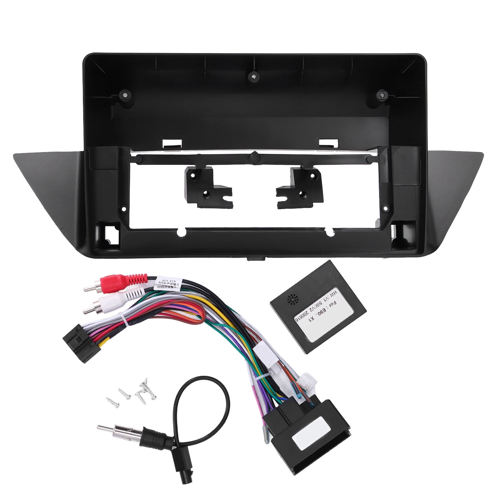 10.1in Screen Car Audio Radio Stereo Fascia 2 DIN Dash Panel Frame ...
