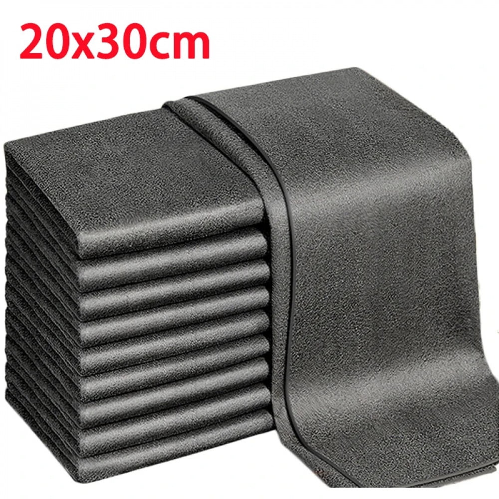 10/1pcs Magic Cleaning Cloths Reusable Microfiber Washing Rags Car ...