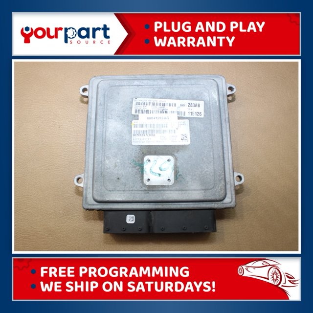 10 2.4L DODGE JOURNEY ECU ECM PCM ENGINE CONTROL COMPUTER 68041283AD ...