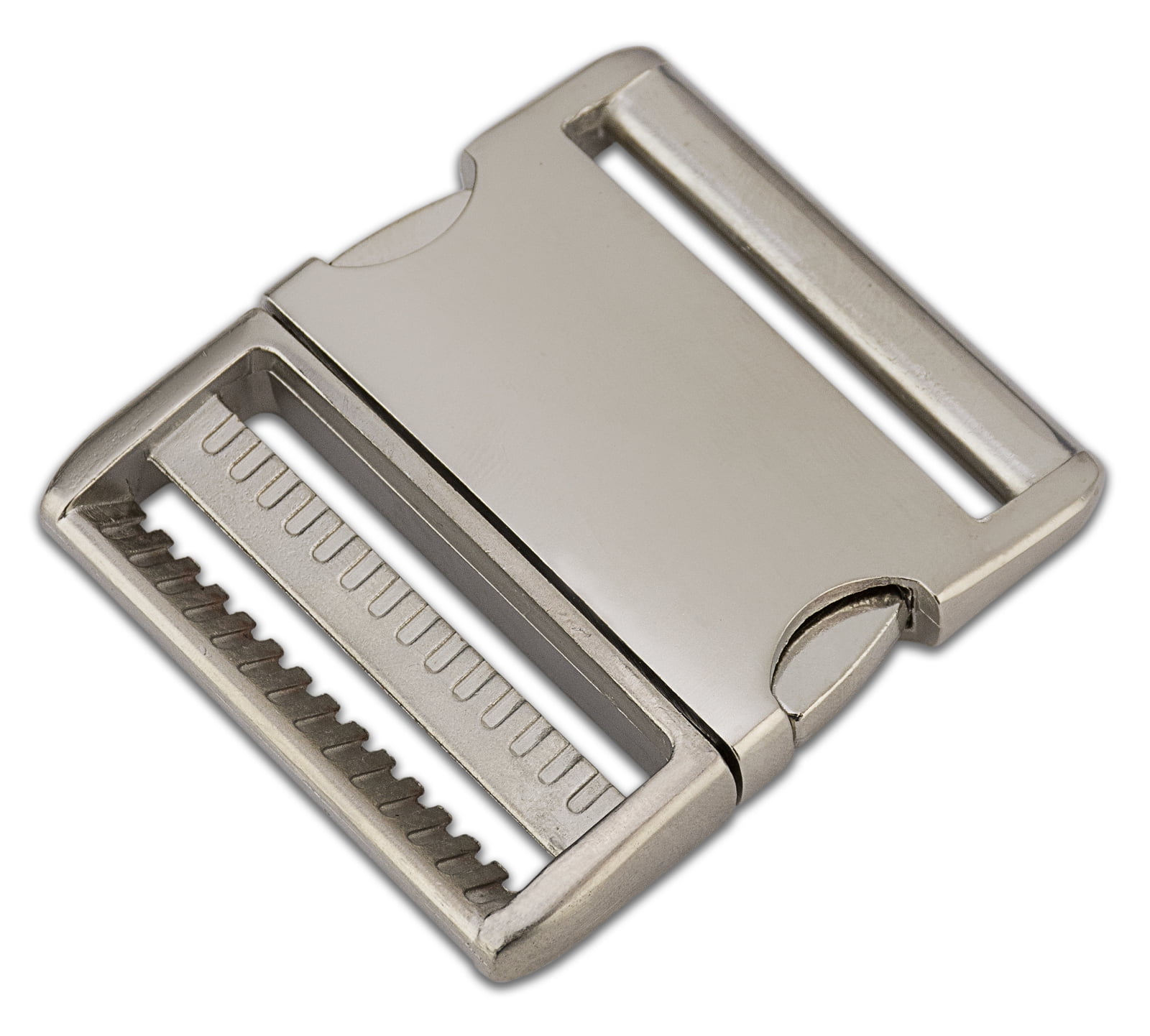 10-Pack 2 inch Engravable Satin Aluminum Side Release Buckles for Belt ...