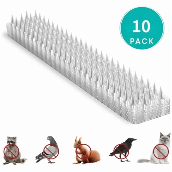 10/20/24Pcs Spikes Repeller Cat Plastic Bird Repellent Anti Pigeon Anti ...