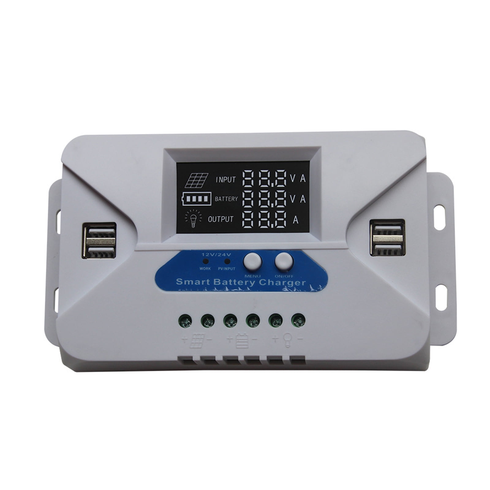 10/20/30/40/50/60A Solar Charging Controller 12V/24V Auto Working Solar ...