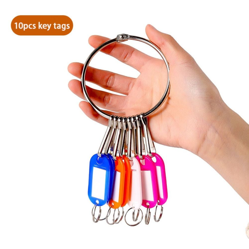 10/20/30/40 Pieces Luggage Name Blank Paper Labels Key Classification ...