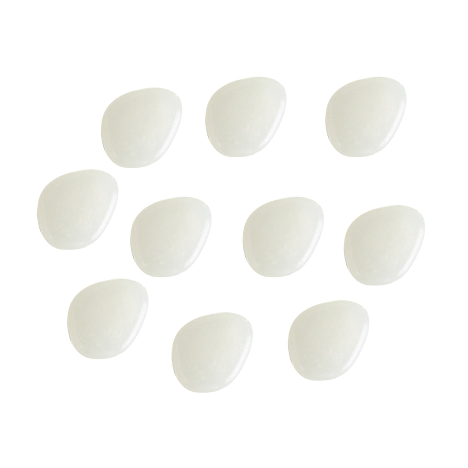 10/20/30/40PCS Glow Pebbles in Dark Rocks, Resin Material Decorative ...