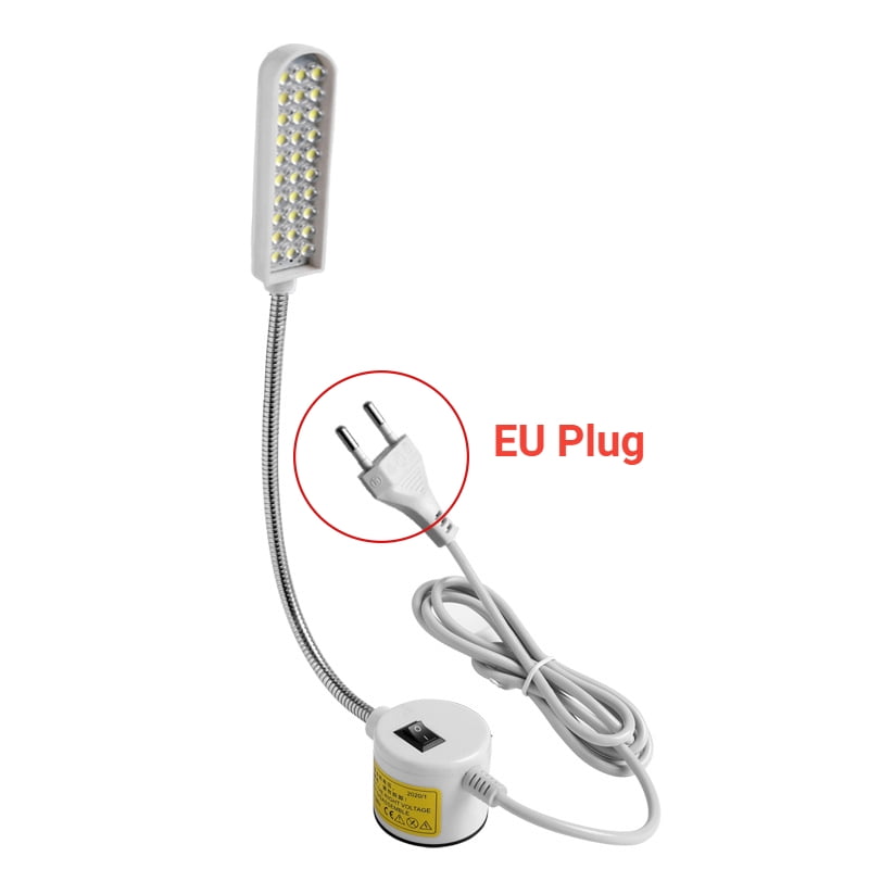 10/20/30 LED Sewing Machine Lamp 360 Flexible Adjustable Gooseneck Work ...