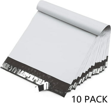 FungLam 10x13 Poly Mailer (100 Pcs), Strong Adhesive, Waterproof and ...