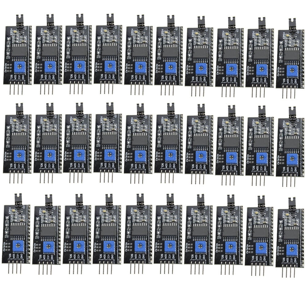 10/20/30PCS IIC I2C Serial Interface Board Module LCD1602 For Arduino ...