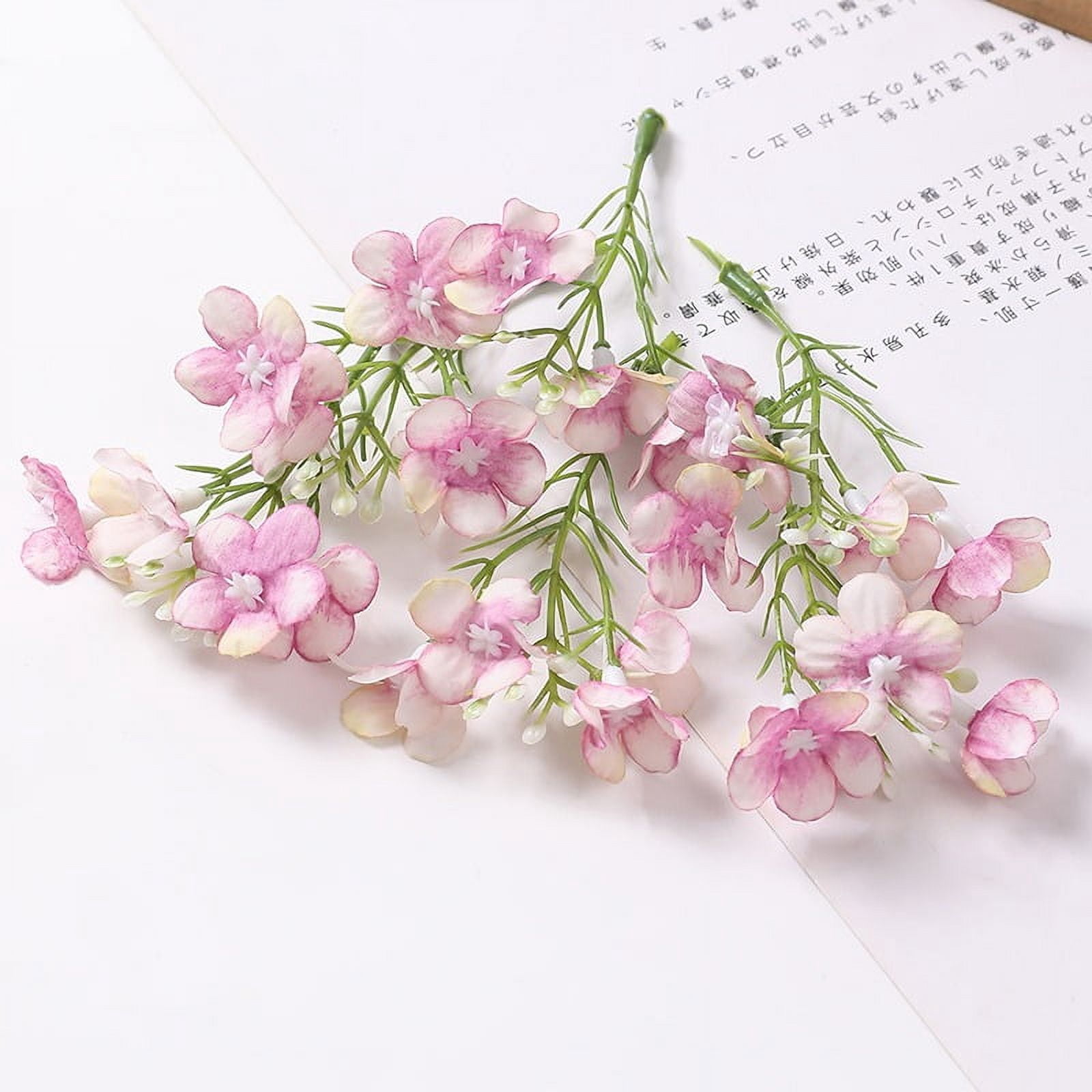 10/20/30PCs Silk Daisy Artificial Flowers Head 5 Forks Fake Flowers For ...