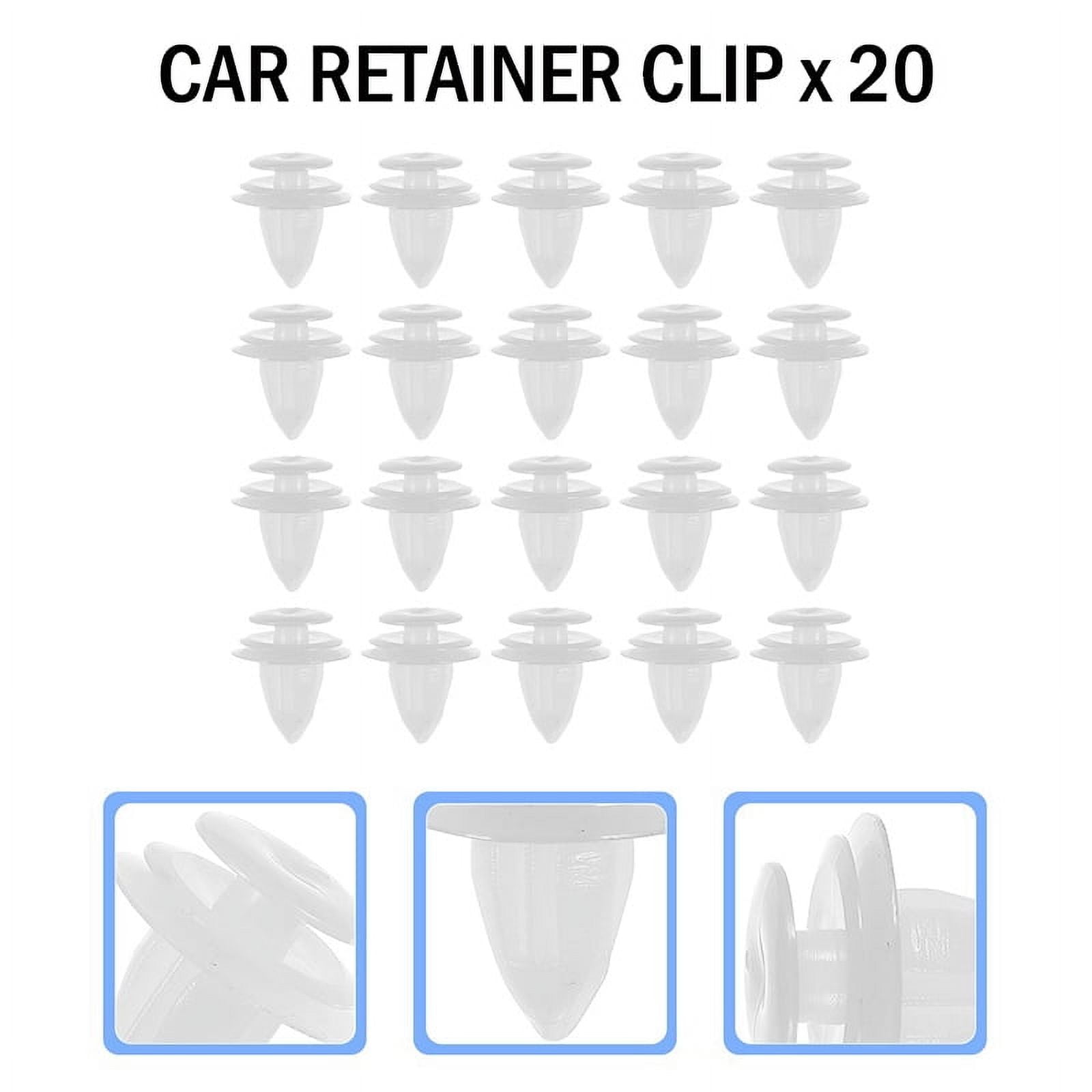 10/20/30pcs Car Bumper Fastener Rivet Clips, High Quality Nylon Push ...